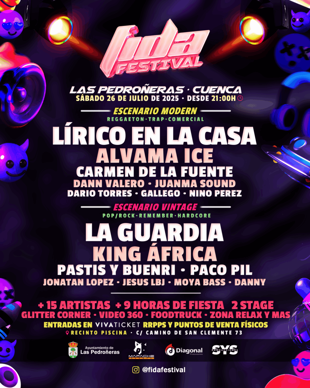FIDA Festival 2025 descubre su cartel al completo | Cuadernos Manchegos
